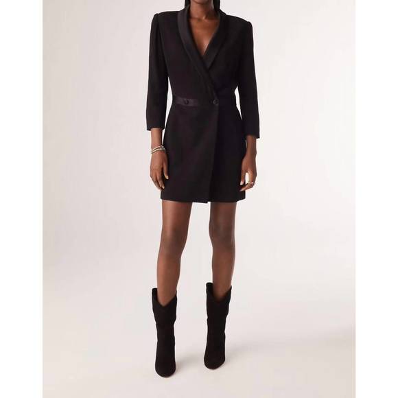 ba&sh | Dresses | New Bash Bash Nevada Dress In Black | Poshmark